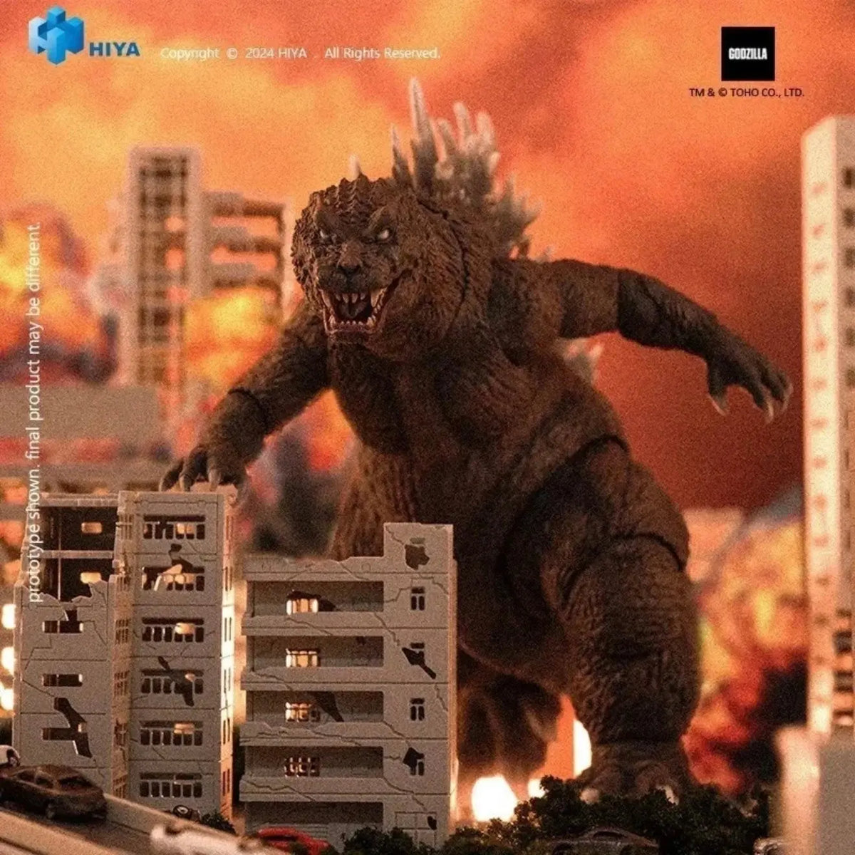 HIYA Toys Exquisite Basic King Ghidorah 1991 vs Godzilla Action Figure ...